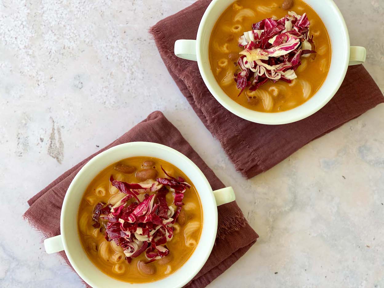 Pasta e Fagioli (Italian Pasta with Beans) | Italian Kitchen Confessions